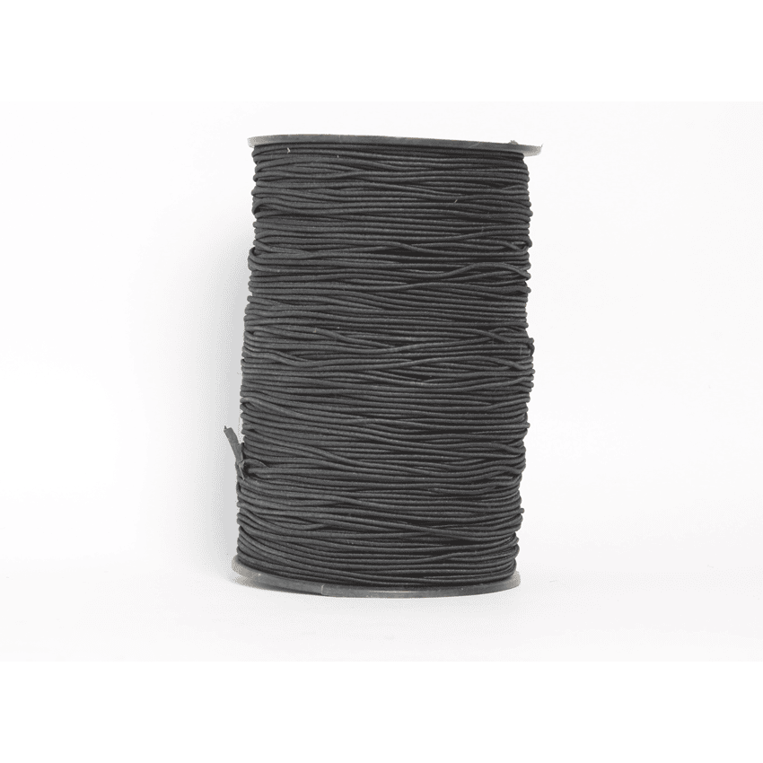 Hilo Caucho 0.8Mm Negro X250Mts Rollo X 250 Metros