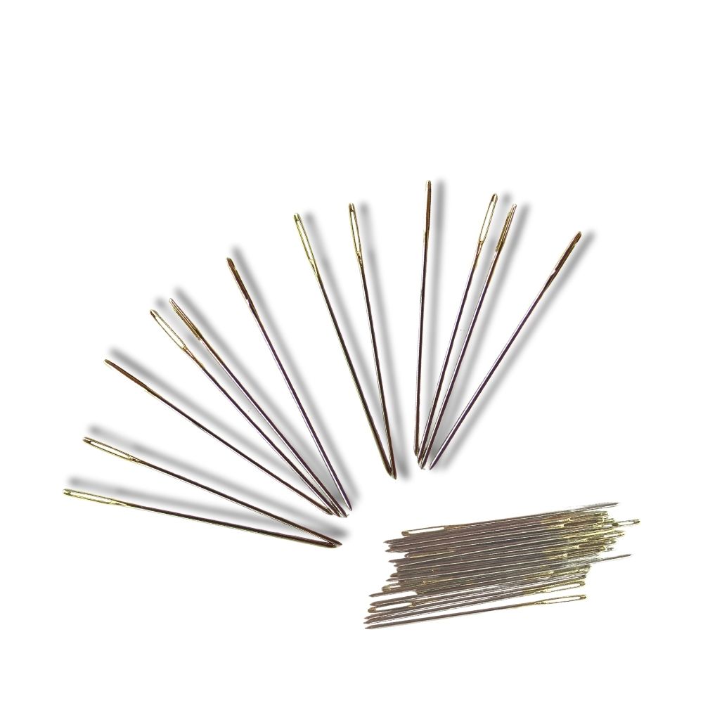 Aguja Punta Roma No 22 Ojo Dorado Millar