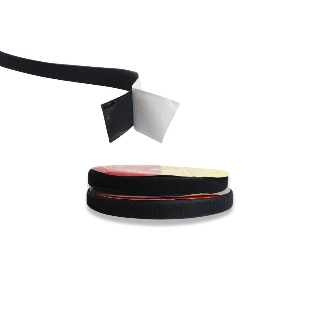 Velcro 25 Mm Rf117 Negro Rollo X 25 Metros