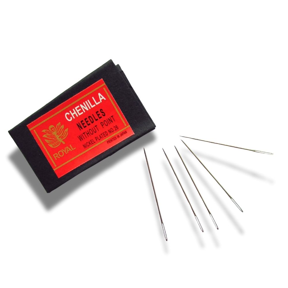 Aguja Punta Roma No 26 Ojo Plateado Millar