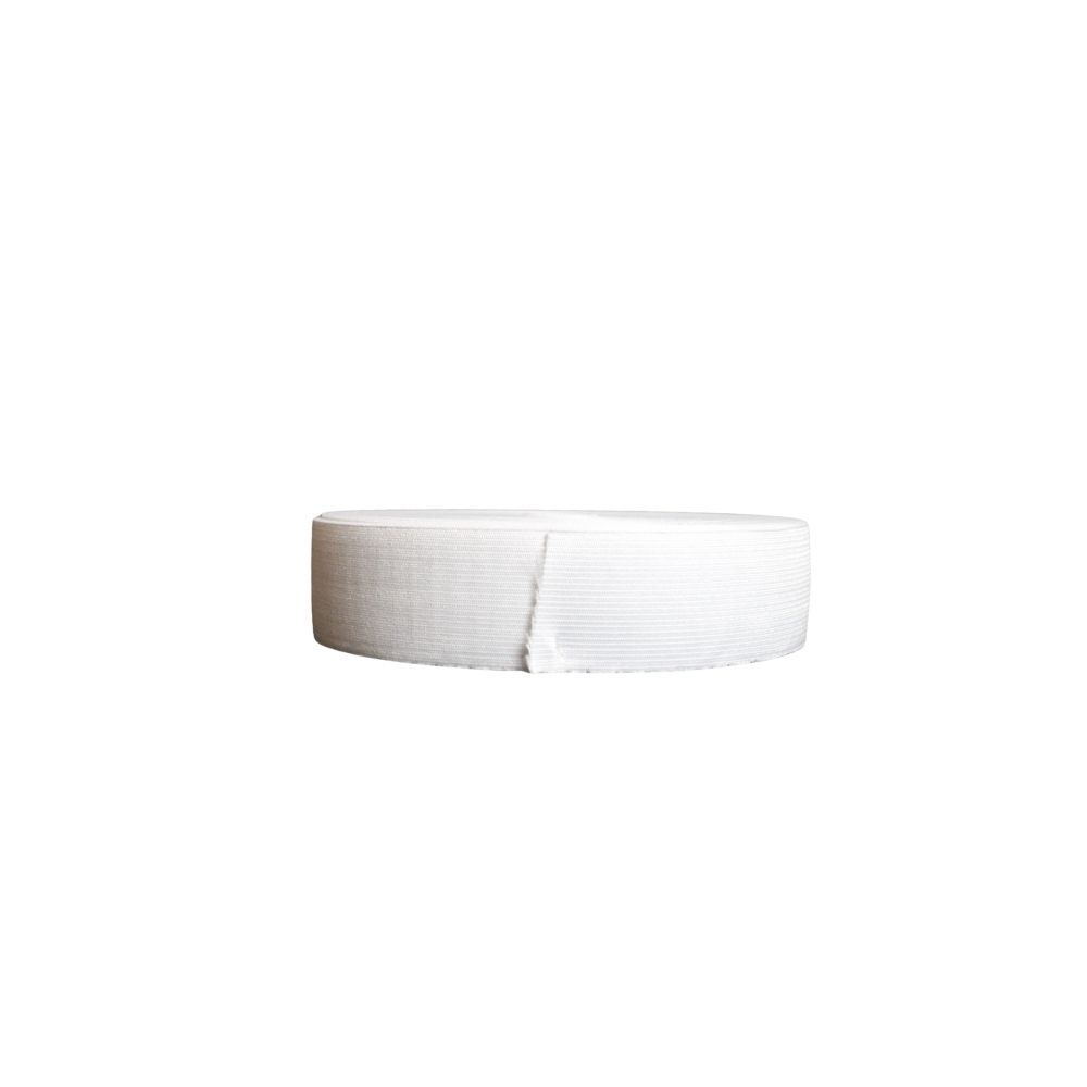 Elastico Plano 3.0Cmt Blanco X25Mts Rollo X 25 Metros